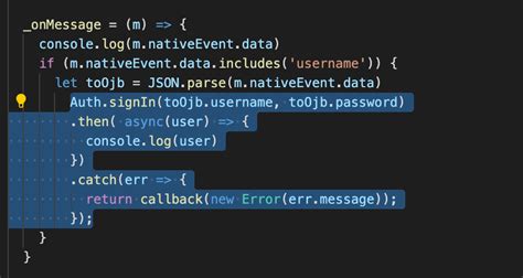 Amazon Cognito Aws Amplify Auth Login From React Native Webview On