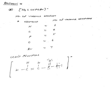 Solved Draw Lewis Structure For The Following Charged Compound Including Course Hero