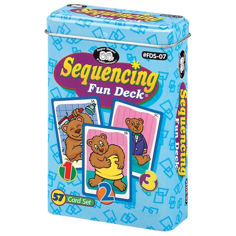 Sequencing Fun Deck Kub And Bear