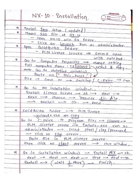 Nx 12 Installation Pdf