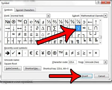 How To Insert A Square Root Symbol In Word Solve Your Tech