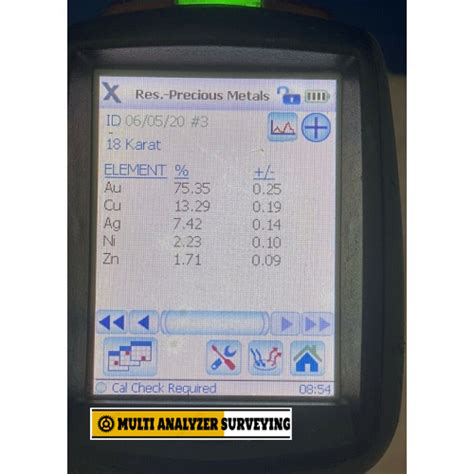 Olympus De 2000 Metal Xrf Analyzer Multi Analyzer Surveying
