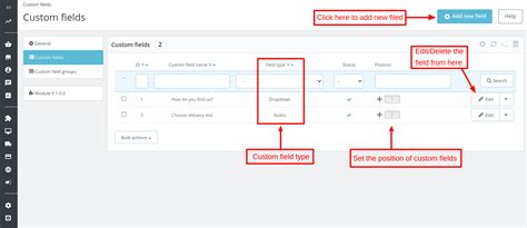 Prestashop Checkout Custom Fields