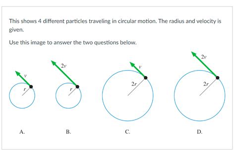 Solved This Shows 4 Different Particles Traveling In