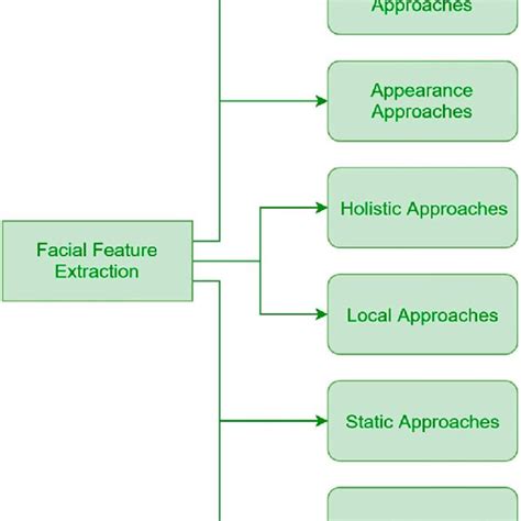 Typical Classifications In Facial Feature Extraction Download Scientific Diagram