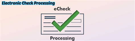 Electronic Check Processing Shark Processing