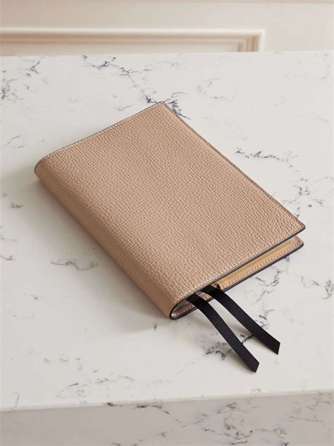 Smythson Evergreen Ludlow Refillable Textured Leather Notebook Net A
