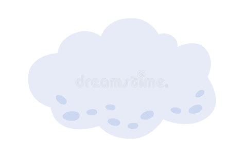 Flat Sky Cloud Stock Vector Illustration Of Technology 272738677