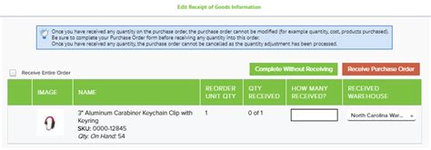 Purchase Order Workflow Ecomdash Support