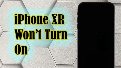 Troubleshooting Tips For IPhone XR That Won T Turn On DeviceMAG