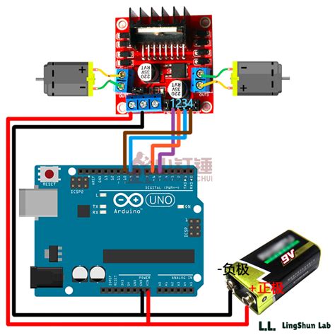 如何用arduino控制直流电机马达 小钉锤创客官网