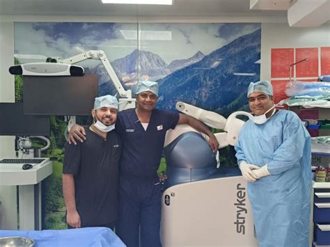 Starting 2025 With Mako The Robot For Our Replacement Arthroplasty Surgeries Precision