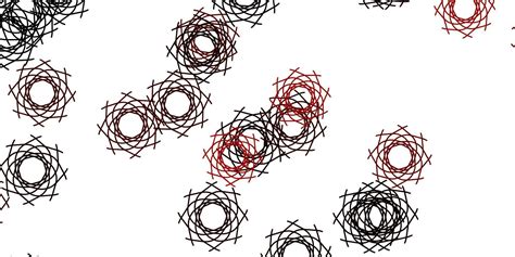 Light Red Vector Pattern With Abstract Shapes 3172755 Vector Art At Vecteezy