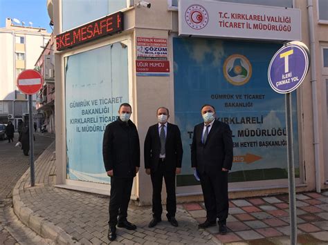 Ktso Ba Kan Soner Il K K Rklareli Ticaret L M D R Mustafa Uzana Yelerinin Taleplerini