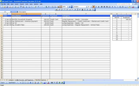 Excel Spreadsheet To Track Expenses Db Excel