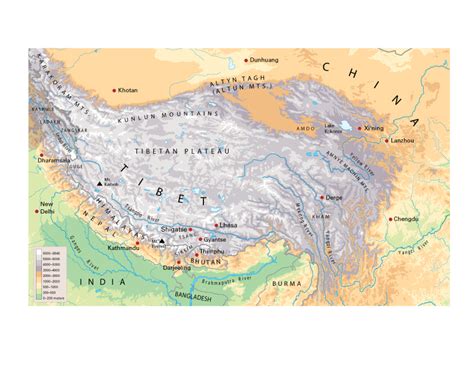 Himalaya World Map