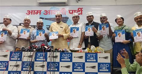 Aap Manifesto 2019 Elections ‘will Fight For Statehood Aap Releases