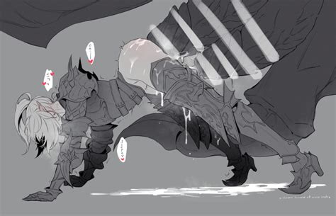 Rule 34 Censored Dragon Estinien Varlineau Final Fantasy Final Fantasy Xiv Impossible Fit