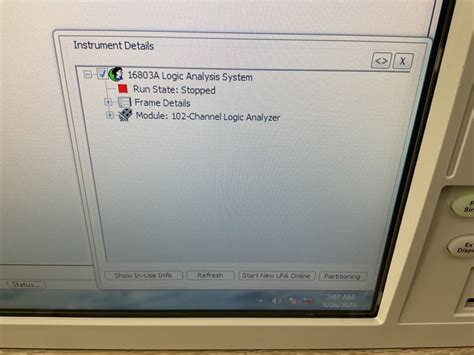 Agilent 16803A Logic Analyzer OPT 101 102 111 V05 60 1000 LPA Protocol Analyzer EBay