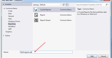 Cara Membuat Laporan Crystal Report Dengan Parameter Dan Query LIKE VB