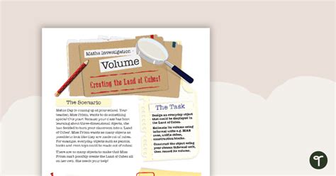 Volume Teaching Resources Teach Starter
