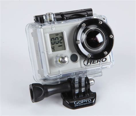 GoPro HD Naked Hero Waterproof Shockproof Wearable Digital Video Camera At Crutchfield