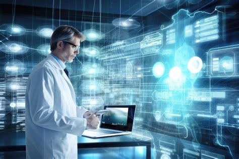 Premium Ai Image Real Time Medical Data Analysis For Personalized
