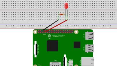 Switch An LED On And Off With The Raspberry Pi And Python Howto Raspberry Pi