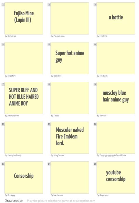 Fujiko Mine Lupin Iii Drawception