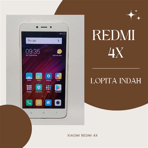 Jual Xiaomi Redmi X Ram GB Fingerprint Hp Android Second Murah Shopee Indonesia