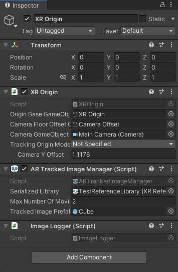 How To Bind Reference Image With Simulatedtrackedimage · Issue 1039 · Unity Technologies
