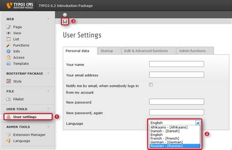 Changing Backend Language Getting Started Tutorial 6 2 Documentation