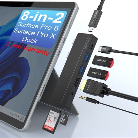 Buy In Surface Pro Docking Station Surface Pro Hub With K Hdmi W Usb Cthunerbolt