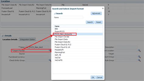 Loading Account Dimension Members Using Data Management Bisp