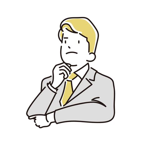 考えるのフリーイラスト素材一覧商用可