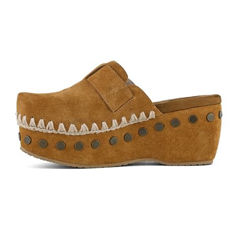 Clog Plain Suede Cog Img 5