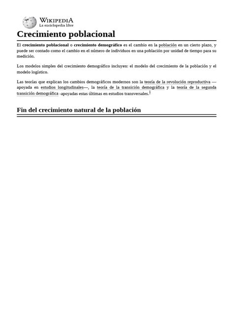 Crecimientopoblacional Pdf