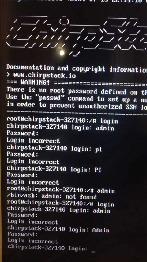 Login In Raspberry 3 With Chirpsack V4 Os Chirpstack Gateway Os Chirpstack Community Forum