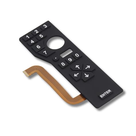 Silicone Keypad With Membrane Circuit Luen Fung Silicone Rubber Mfgco