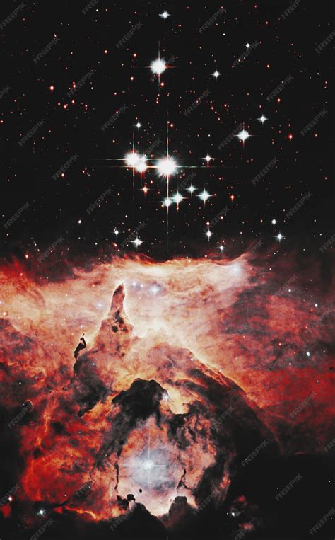 Premium Photo Core Of Diffuse Nebula Ngc 6357 Lobster Nebula