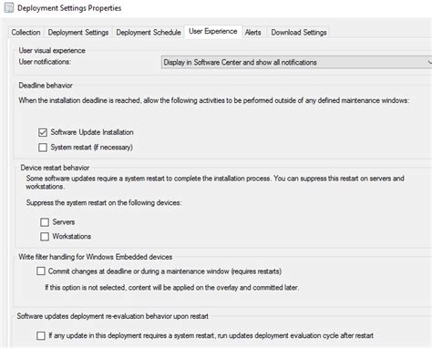 Sccm Software Updates On Server Os And Maintenance Windows Software