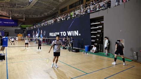 2024 빅터 잠스트 배드민턴 코리아 슈퍼토너먼트 20남복a 준결 홍승인 박명진 Vs 박세훈 권태우 Youtube