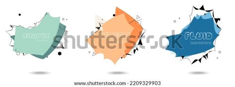 Abstract Colorful Blobs Set Isolated Abstract Stock Vector Royalty Free 2209329903 Shutterstock