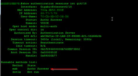 Dot1x Clear Authentication Session Question And Reflections