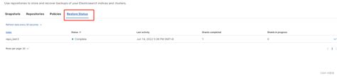 使用kibana 进行elasticsearch 822数据备份kibana里snap备份功能 Csdn博客