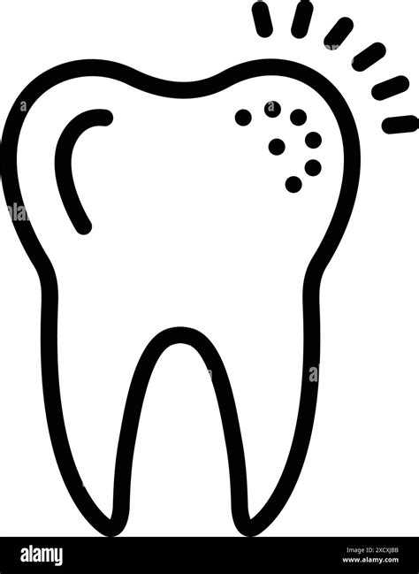 Icon For Sensitivecavities Stock Vector Image And Art Alamy