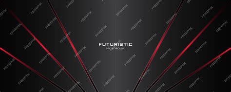 Premium Vector 3d Black Technology Background Overlap Layer On Dark