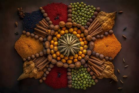 Many Different Types Of Herbs And Spices Neural Network Ai Generated