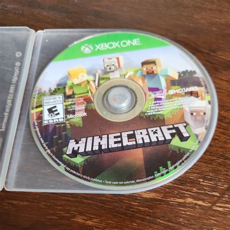 Minecraft Microsoft Xbox One Game Disk Only Video Game 889842395679 Ebay
