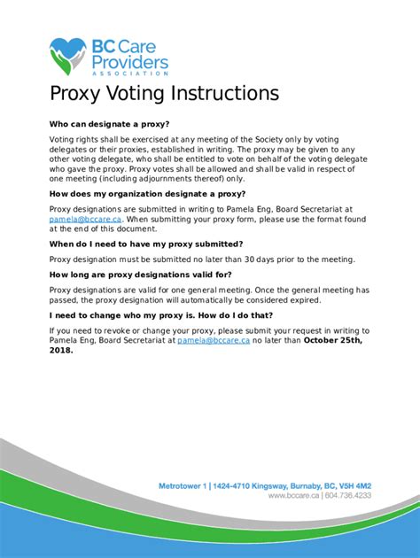 Proxy Voting SchemeScottish Parliament Website Doc Template PdfFiller